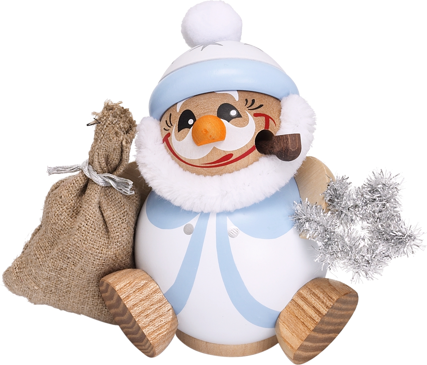 Nussknacker Väterchen Frost - Erzgebirgskunst Drechsel